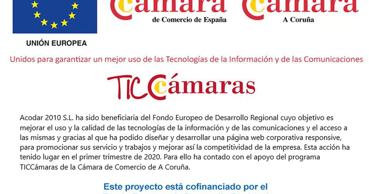 Programa TIC Cámaras | Noticias | Acodar Constructores
